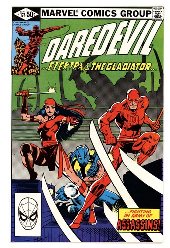 Daredevil #174 VFNM 9.0 1981 1st App the Hand Frank Miller Cover | eBay