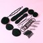braid tool for hair Black Rubber Band Hair Styling Tools Hair ...