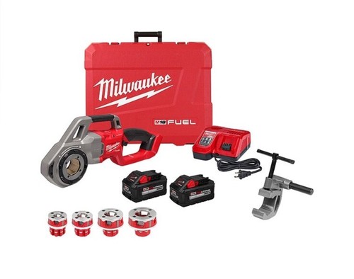 Milwaukee 2870-22 M18 18V FUEL Cordless Compact Pipe Threader w/ ONE ...