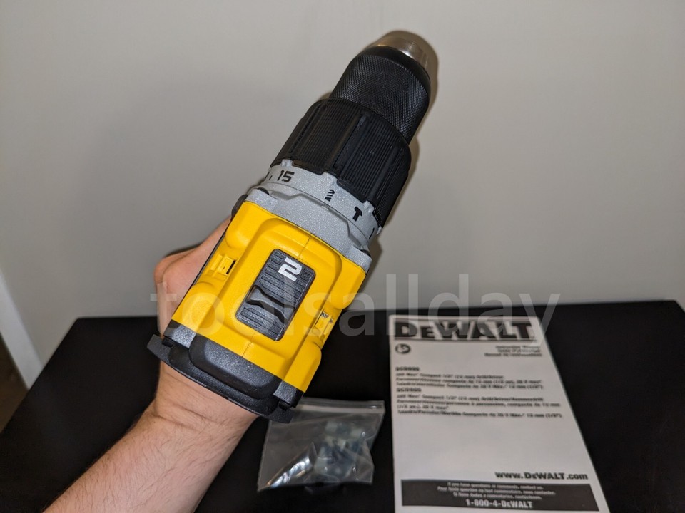 DEWALT DCD805B 20V MAX XR Lithium-ion 1/2" Brushless Compact Hammer ...