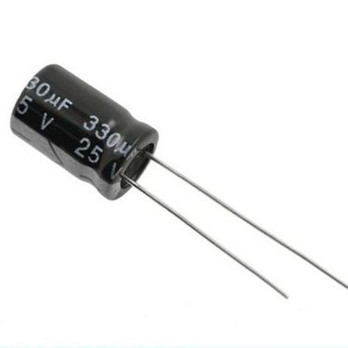 20PCS 330uF 25V 330MFD 25Volt Electrolytic Capacitor 8mm×12mm Radial | eBay