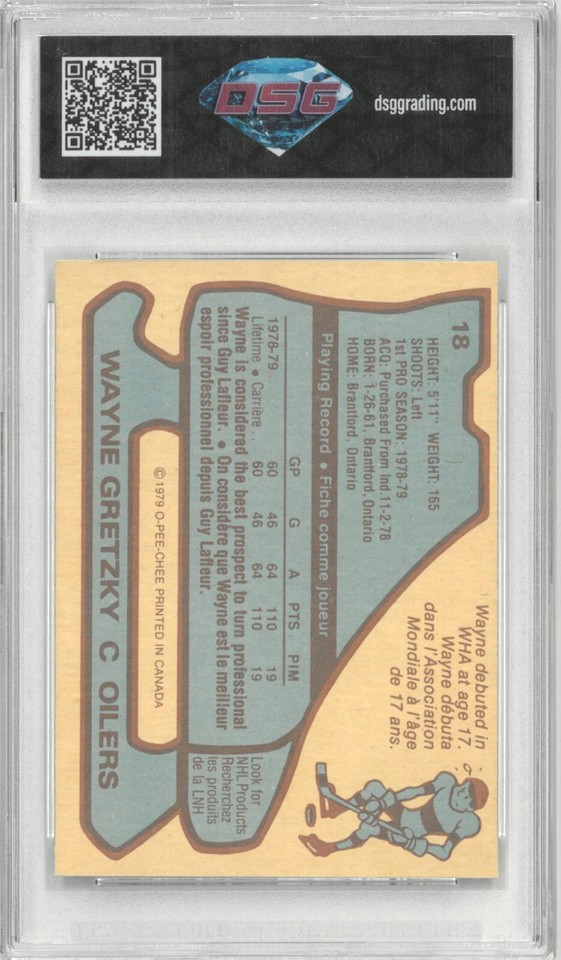 1979-80 O-Pee-Chee Opc WAYNE GRETZKY #18 Rookie RC 💎 DSG 7 NM | eBay