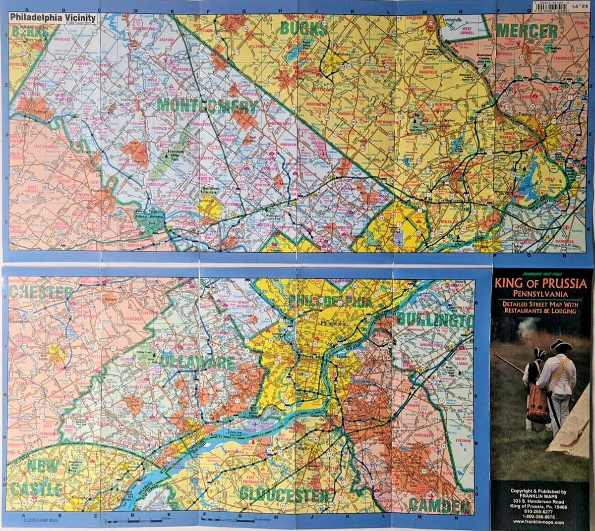 King Of Prussia Pennsylvania Map