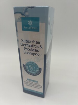 RoyceDerm Seborrheic Dermatitis And Psoriasis Shampoo Healing Dandruff ...