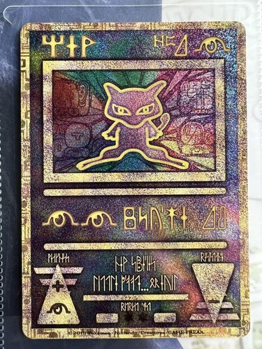 Ancient Mew 2019 Mewtwo Strikes Back Evolution Pokemon Card Japanese ...