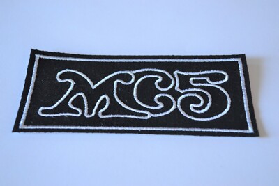 MC5 Embroidered Iron-On Punk Rock Hard Rock Garage Jacket Bag Patch ...