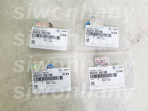 OEM 2.0L 2.4L Injector O-Ring KIT 4PC KIA Sportage Sorento Optima ...