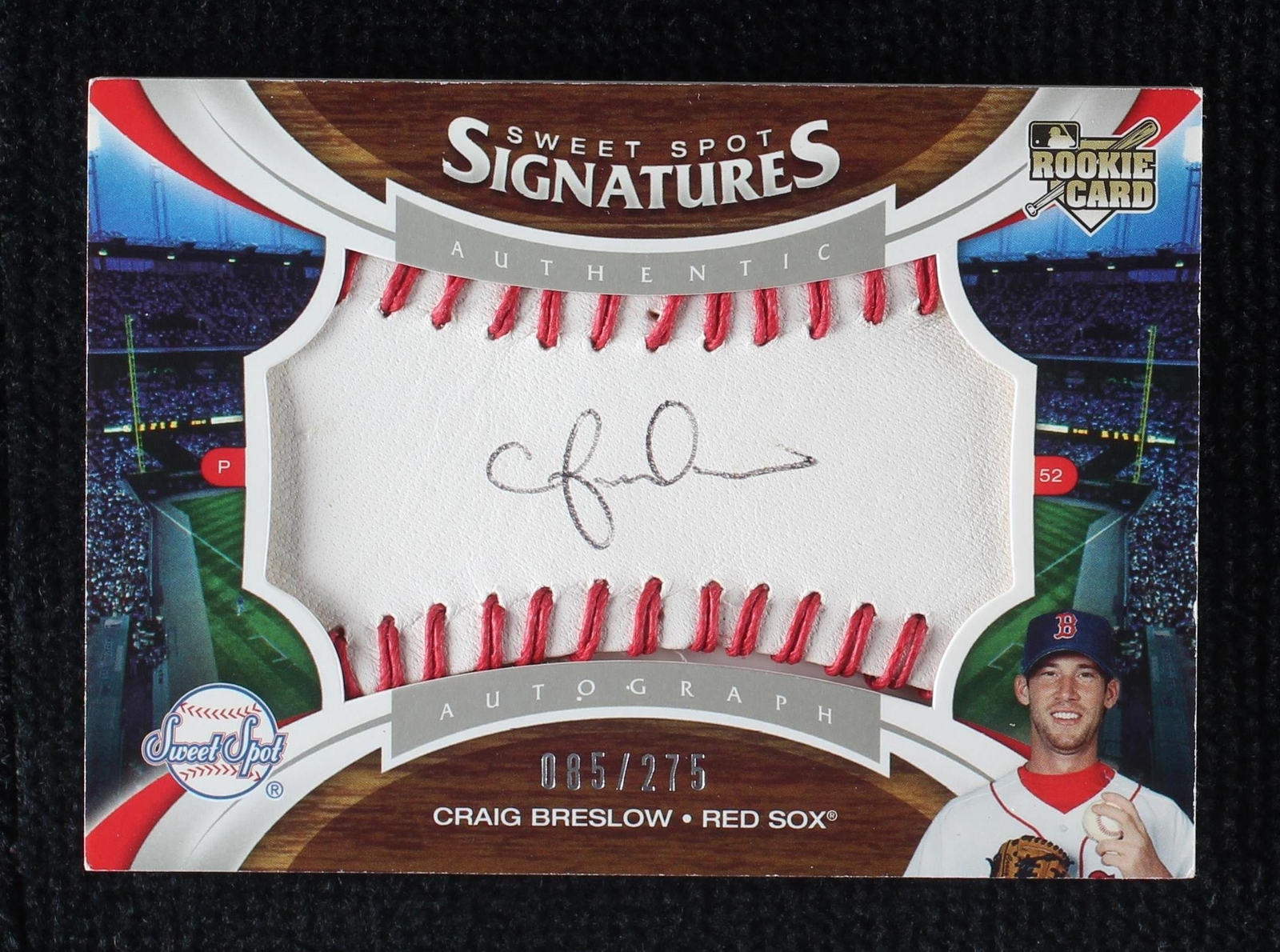 2006 Upper Deck Sweet Spot - Sweet Spot Signatures #166 Craig Breslow ...