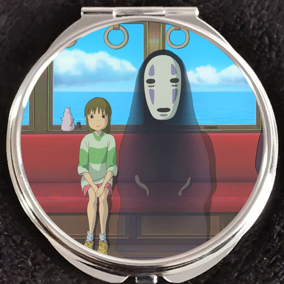 Spirited Away Chihiro No Face Ghibli Haku Dragon Disney Makeup Compact ...