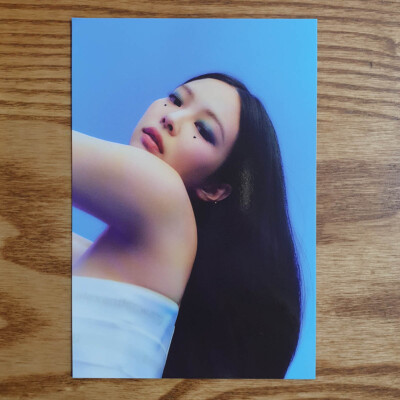 Jennie Official Postcard BlackPink 1st Full Album The Album Kpop ...