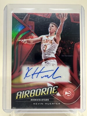 2019-20 Panini Chronicles Airborne Signatures Red Kevin Huerter Auto # ...