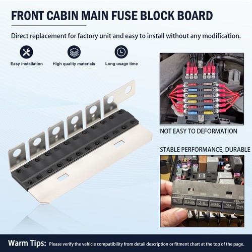 Fuse Z Case Fuse Array for Jeep Wrangler JL & Gladiator 956-358 ...