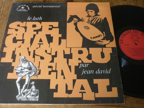 LP 33 T - LE LUTH Spécial Instrumental par Jean David - | eBay