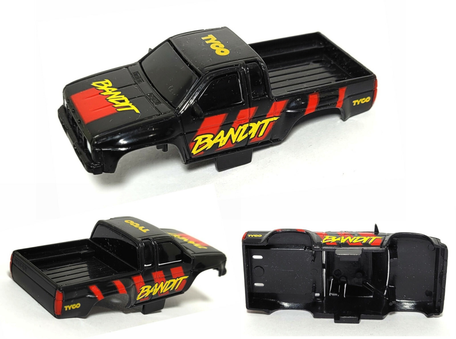 1 1989 TYCO NISSAN BANDIT Pickup Truck Slot Car Narrow BODY ONLY #8908 ...