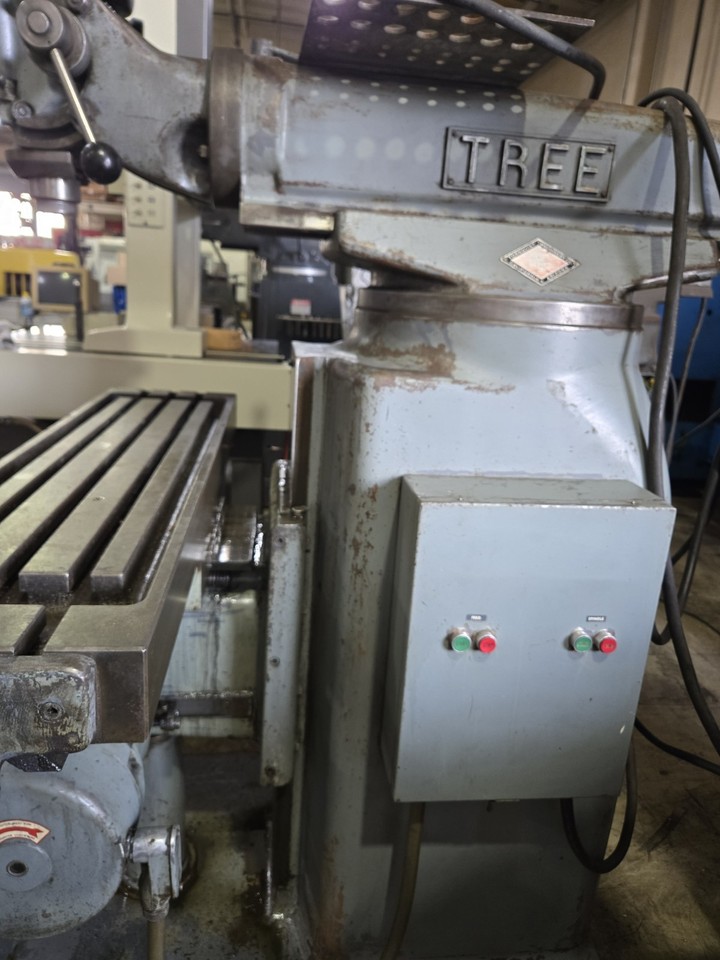 TREE 2UVR 10"x42" Table 1½ HP VARIABLE SPEED MILL w/ Power Feed | eBay