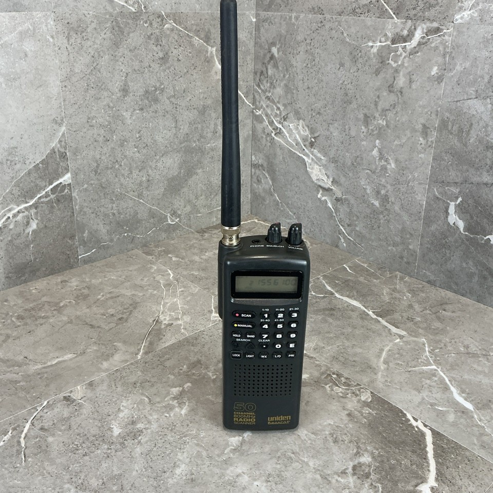 Uniden BEARCAT BC80XLT 50 Channel 800 MHz Programmable Handheld Radio ...