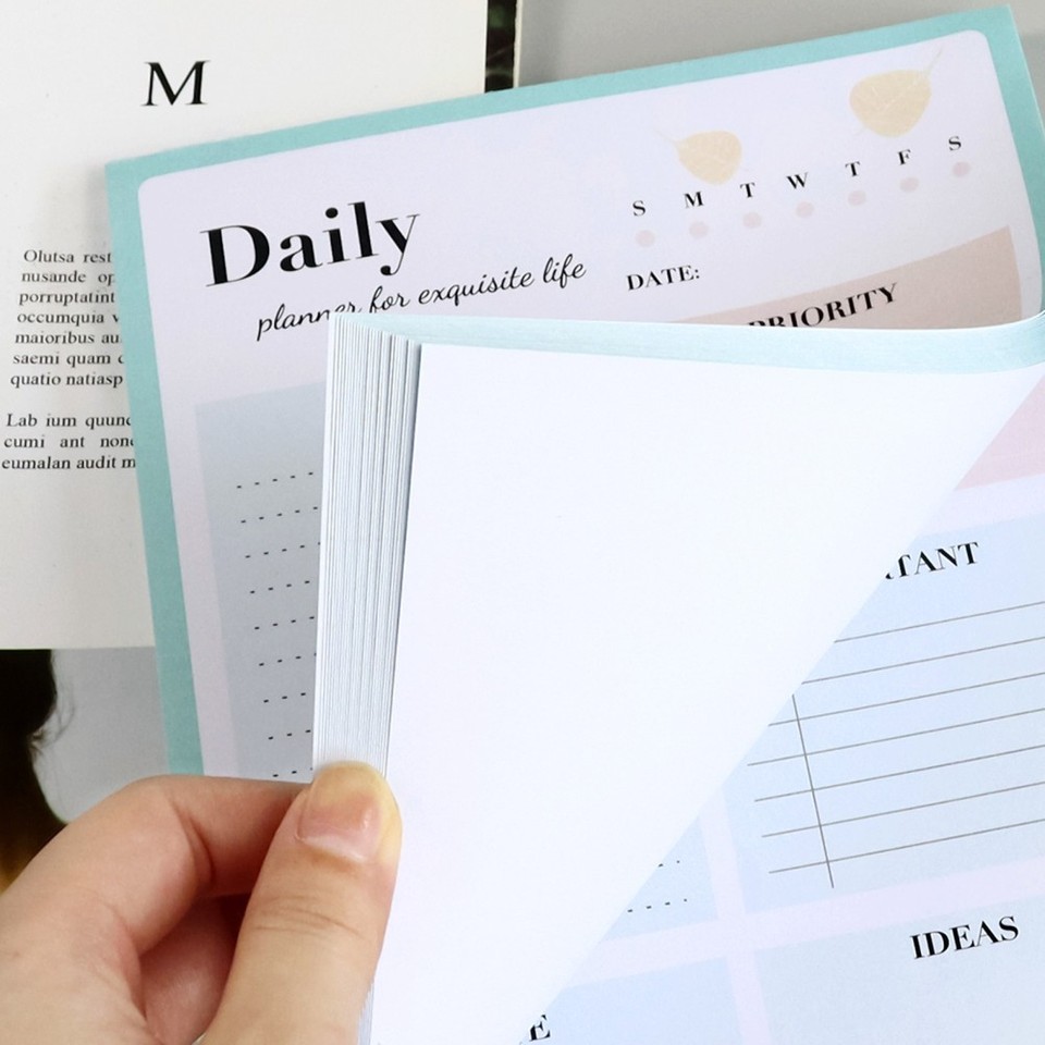 2 Pack Agenda Arrangement Notepad Office Business for Work Daily ...
