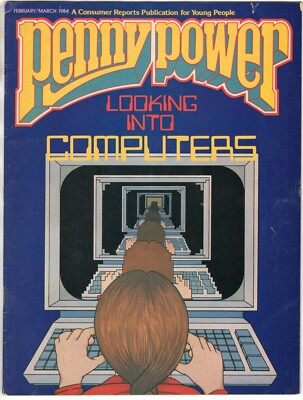 PENNY POWER Magazine v4 #4 1984 COMPUTERS Slot Cars & Trucks BREAKFAST ...