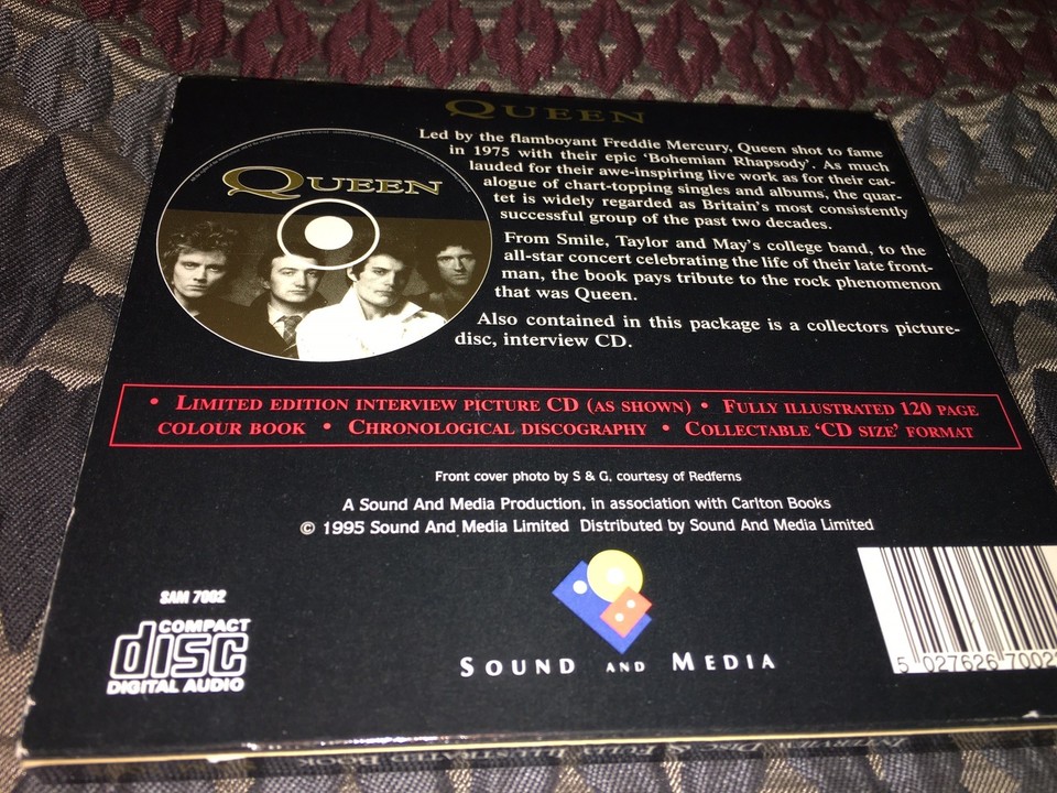 Queen Interview Disc & Fully Illustrated Book Limited Edition | eBay