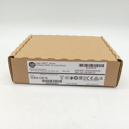 Allen-Bradley 5069-OB16 Ser B Compact 5000 DC Output Module -FACTORY ...