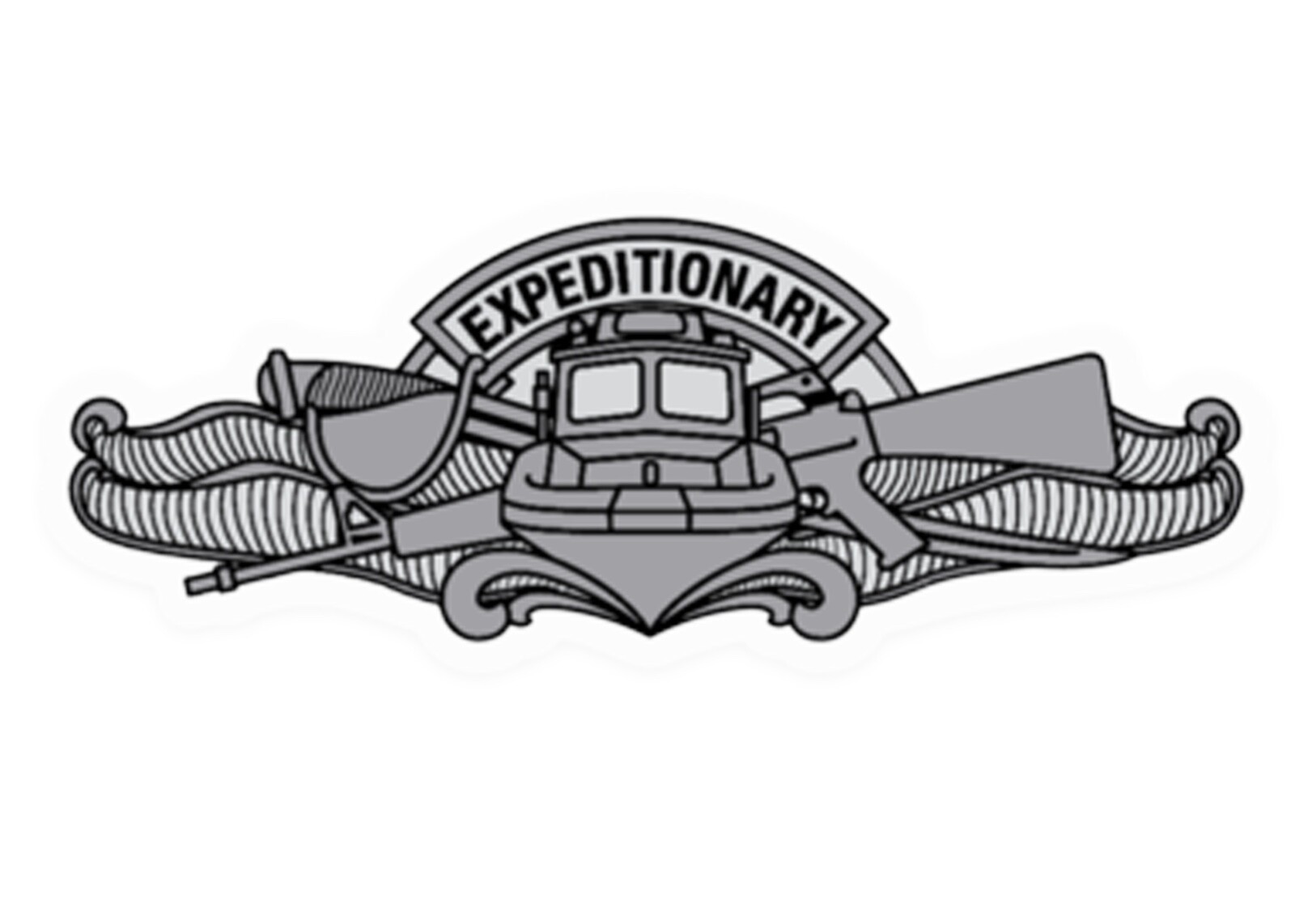 Expeditionary Warfare EXW Sticker 4x1.5in | eBay