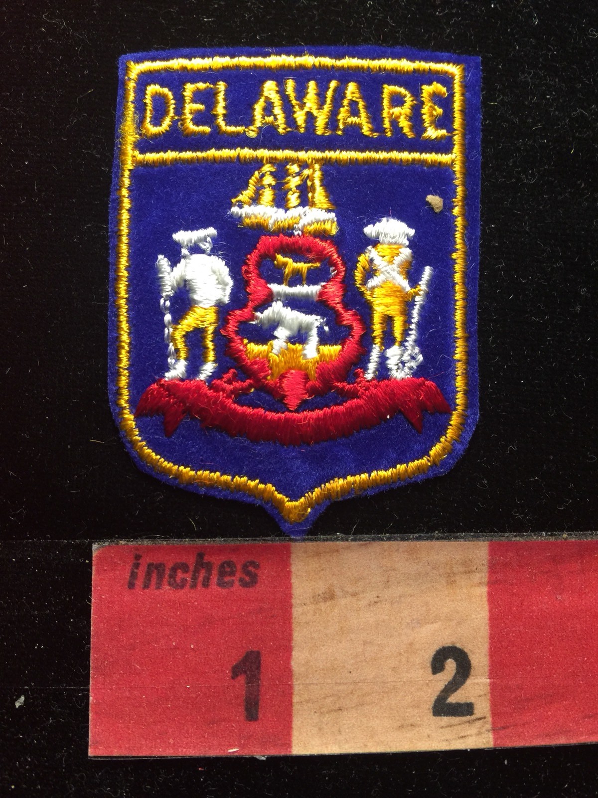 Delaware Coat Of Arms Souvenir Patch 81D8 | eBay