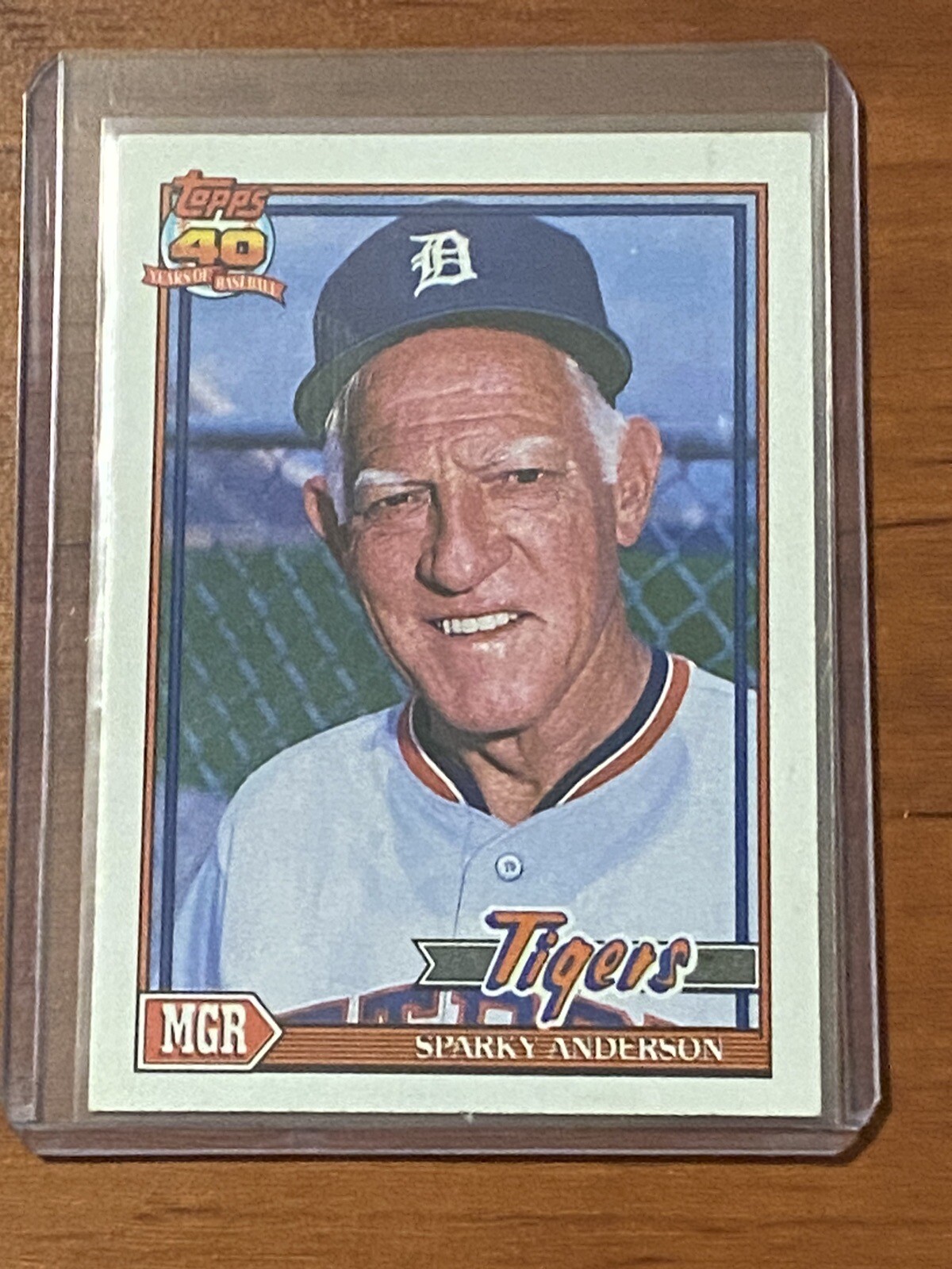 1991 Topps - Team Leaders #519 Sparky Anderson for sale online | eBay