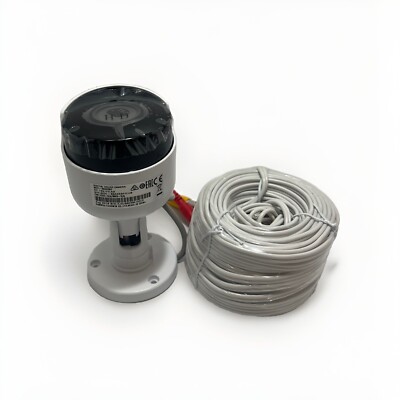 Wisenet SDC-89445BF Wired Weatherproof Surveillance Camera w/ Cable New ...