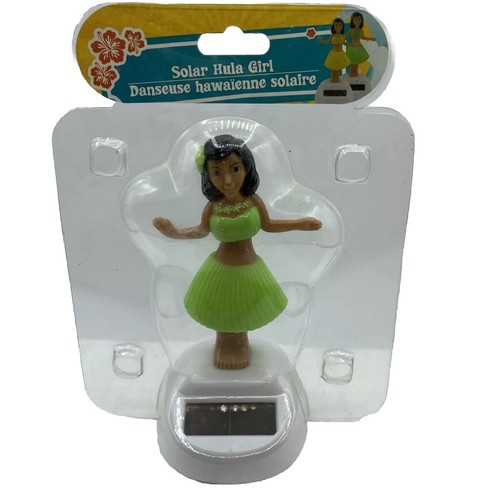 Solar Powered Dancing Hula Girl Green New | eBay