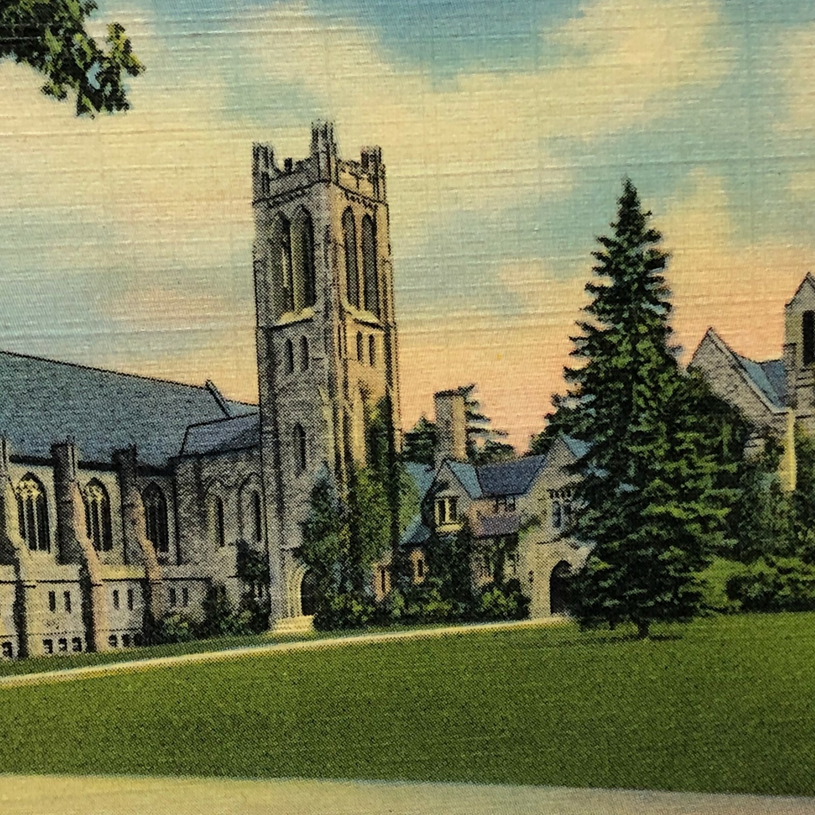 Vintage Postcard Trinity Methodist Episcopal Church Springfield ...