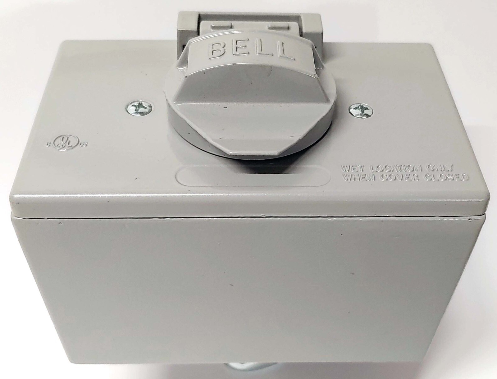 Wet Location Deep Outlet Box + Cover + 120V 20A Switch + 3/4" EMT ...