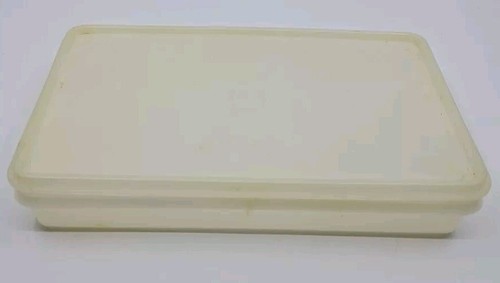 Vintage Clear/White Tupperware 794-11 With Lid-Meat-Deli-Bacon Keeper ...