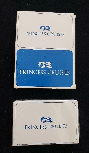 3 Decks of Princess Cruises Playing Cards, Complete, 1 New and Sealed ...