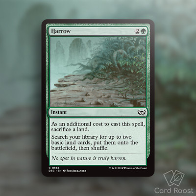 MTG Magic Harrow 0183 Commander: Duskmourn: House of Horror DSC | eBay