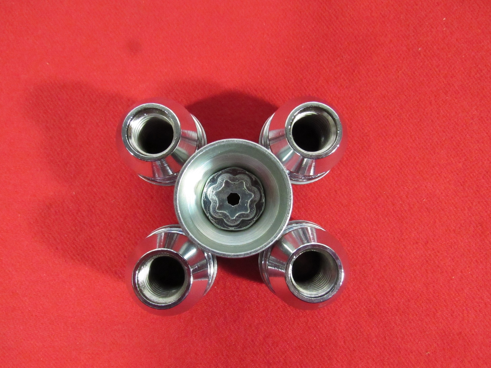 CHRYSLER JEEP DODGE 4-lug Wheel Lock Set with key NEW OEM MOPAR | eBay