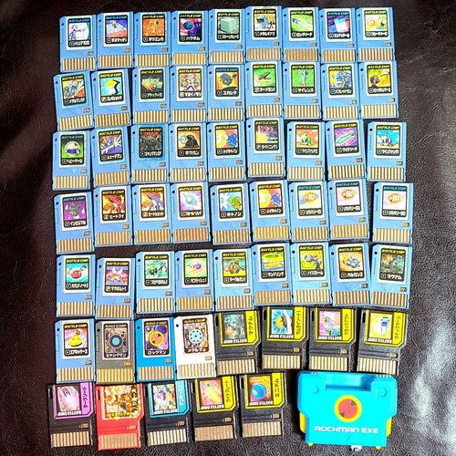 CAPCOM Mega Man Battle Network Rockman EXE Battle Chip Gate Lot Mixed ...