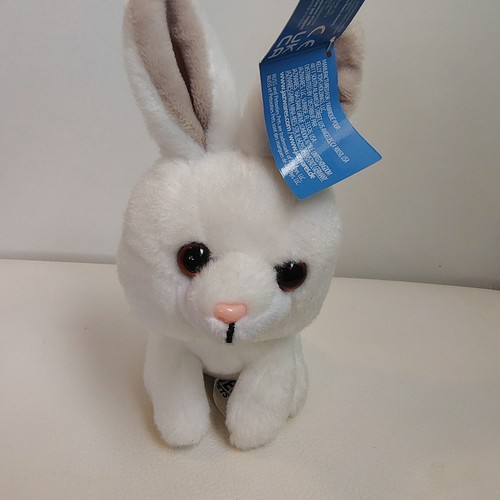 Petooties Pets Plush White Hare Mini 4in | eBay