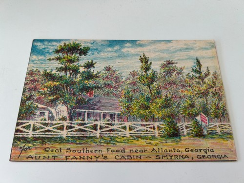 Aunt Fanny's Cabin Smyrna Georgia GA Postcard | eBay