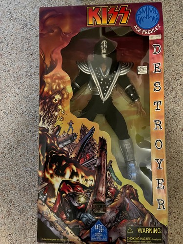 RARE ACE FREHLEY DESTROYER 24 INCH DOLL FIGURE KISS 1998 LIMITED ...