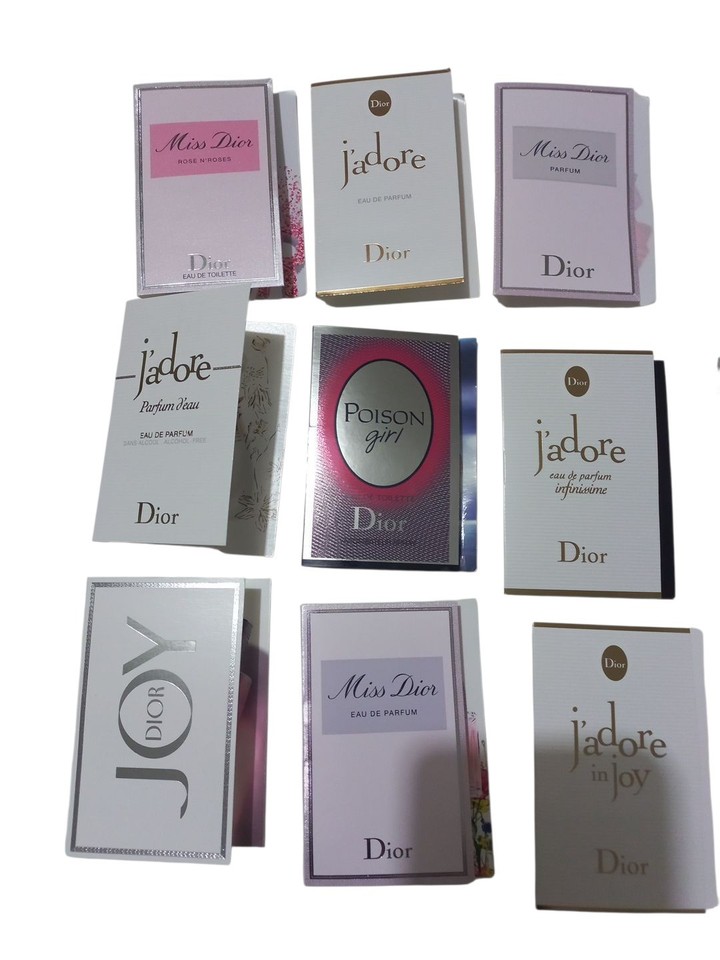12 X Dior Different Perfume Varieties Miss Dior,jadore In Joy Pois ...