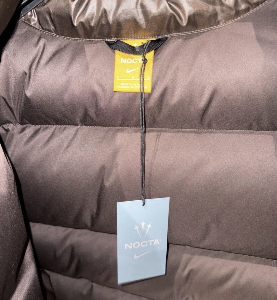 Nike Nocta Black Puffer Jacket Size Large | eBay UK