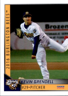 2016 Burlington Bees Choice 10 Kevin Grendell Escondido California ...