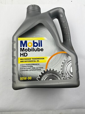 MOBIL Mobilube MULTIGRADE TRANSMISSION AND DIFFERNTAL OIL 80W-90 | eBay ...