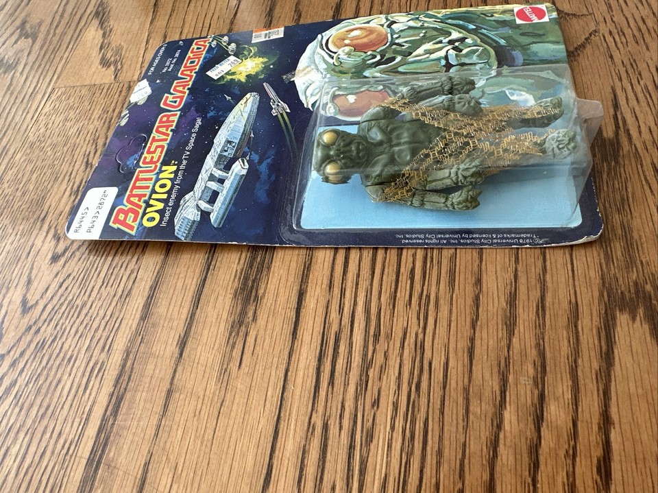 Battlestar Galactica OVION Action Figure Mattel 1978 Very HTF Unpunched ...