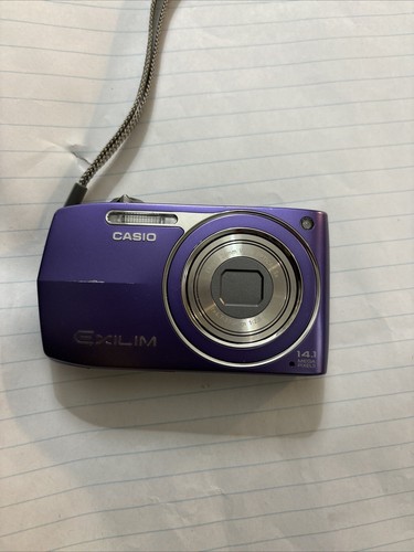 CASIO Exilim EX-Z2000 Compact Digital Camera 5x Optical Zoom Violet ...