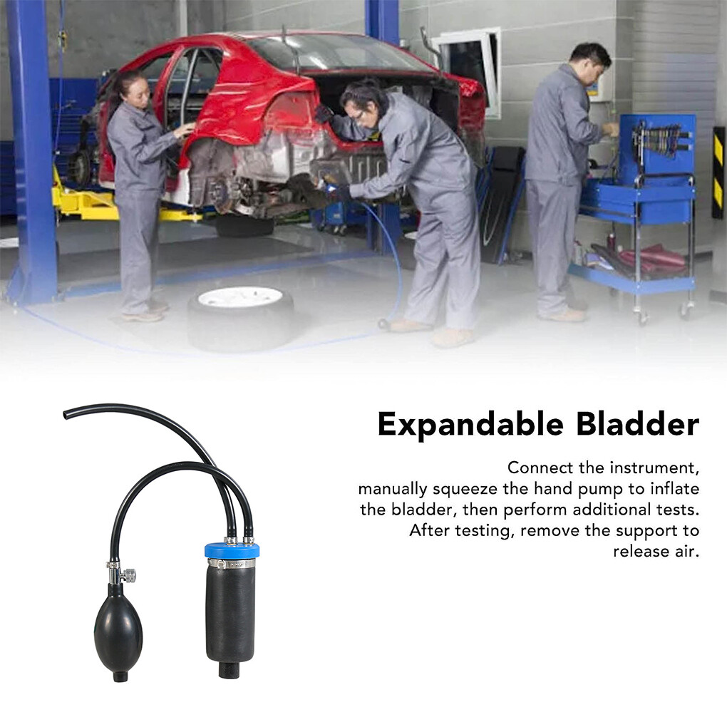 Intake Inflatable Bladder Adapter For EVAP Smoke Leak Detector Tester ...