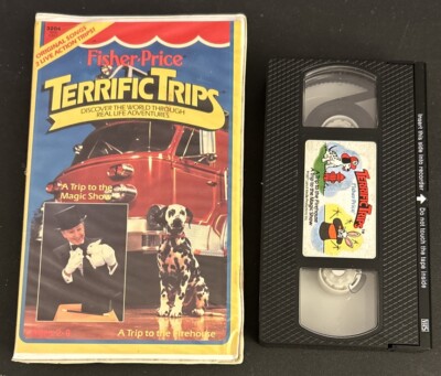 Fisher Price Terrific Trips: A Trip to the Magic Show/Firehouse VHS ...