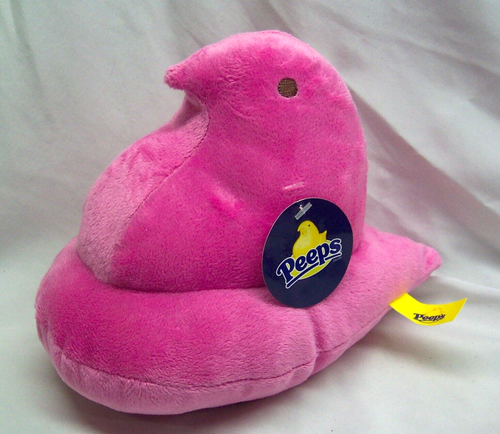 Just Born Peeps SOFT PINK CHICK PEEP 8" Plush STUFFED ANIMAL Toy NEW | eBay