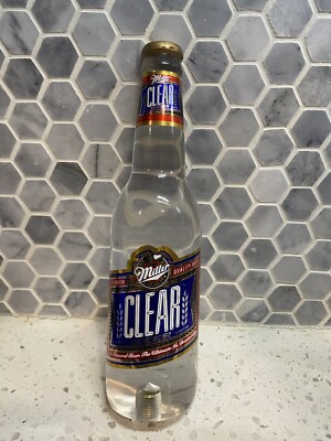 Vintage Miller Clear Beer Beer Tap Bottle Nice! | eBay