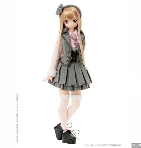 AZONE EX CUTE Pink!Pink! a･la･mode Lycee GRAY × PINK Doll show Limited ...